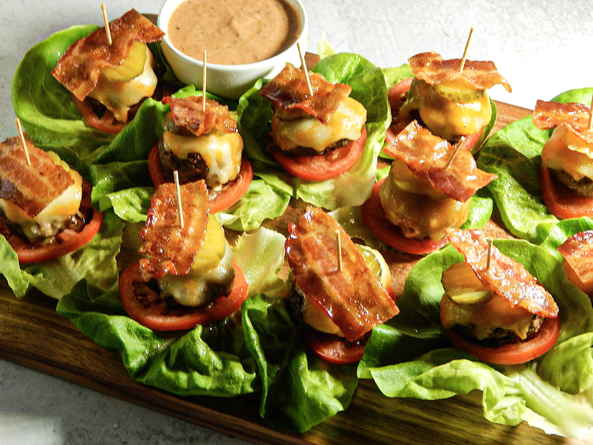 Football Party Burger Bites | Allene Arnold, FNTP